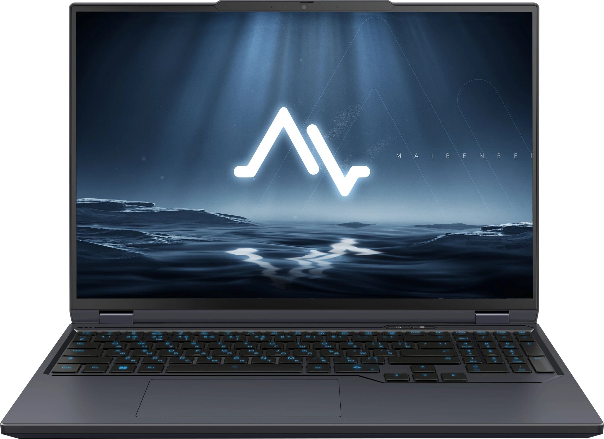 Ноутбук Maibenben X16F-R98957T Ryzen 9 8940HX 32Gb SSD1Tb NVIDIA GeForce RTX5070Ti 12Gb 16" IPS QHD+ (2560x1600) Windows 11 Home grey WiFi BT Cam 5200mAh (X16F-R98957T0JGRHG4E10)