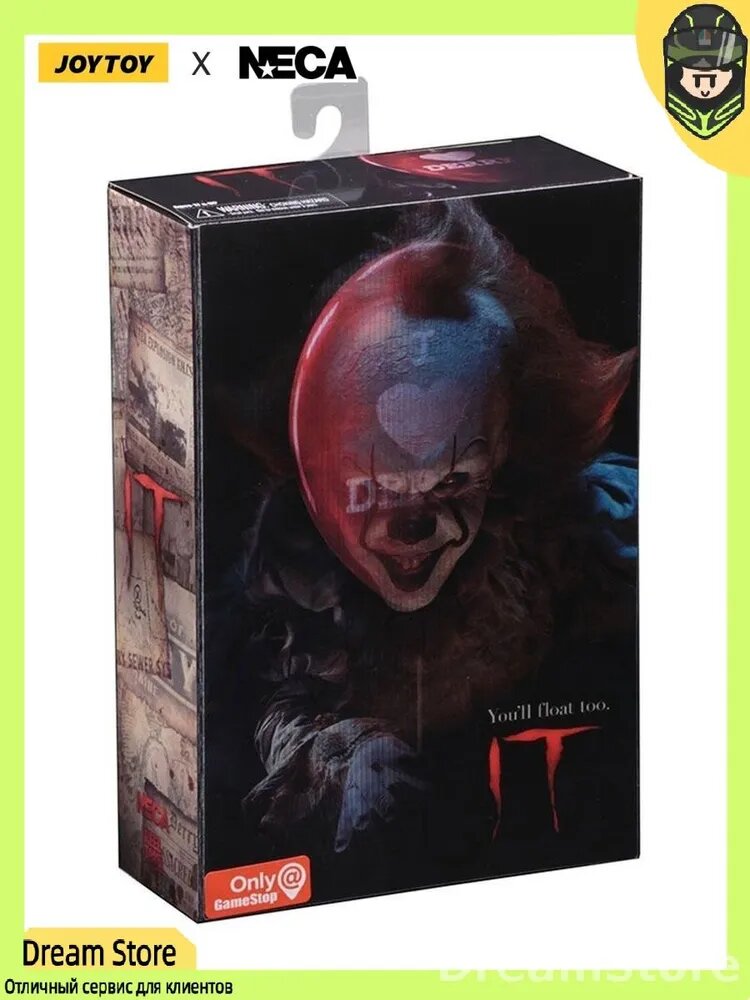 NECA IT Оно первое издание/Подвижная Модель Ужас Кукла / Коллекционная Фигурка