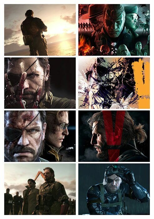 Наклейки "Metal Gear Solid V2" No.1