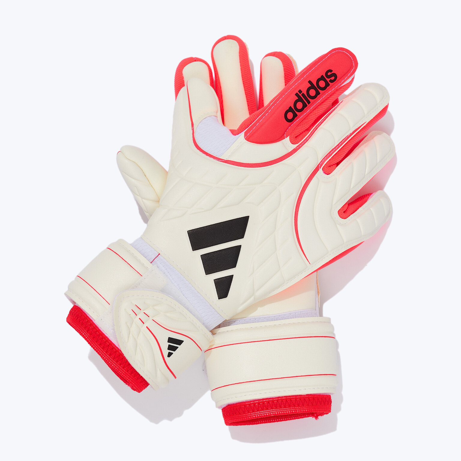 Перчатки вратарские детские Adidas Copa League KA7812, размер 4, Белый - Красный