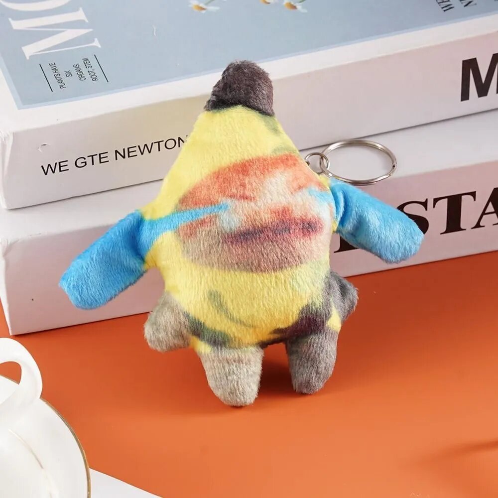Игрушка брелок кот банан , Подвеска для кукольной школьной сумки" Banana Cat"