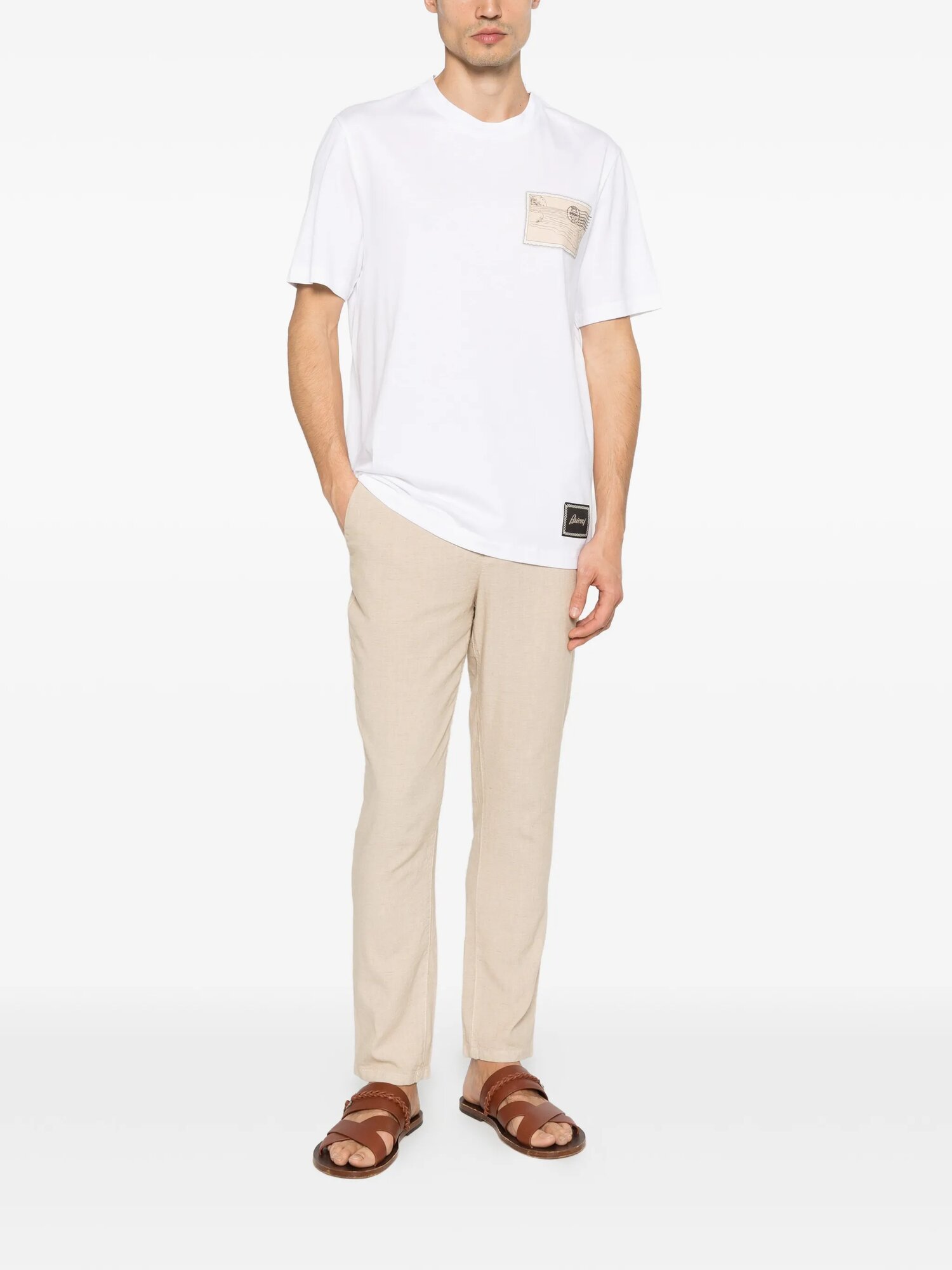 Брюки Teleria Zed Tapered trousers, размер 3XL, разноцветный — фото 1