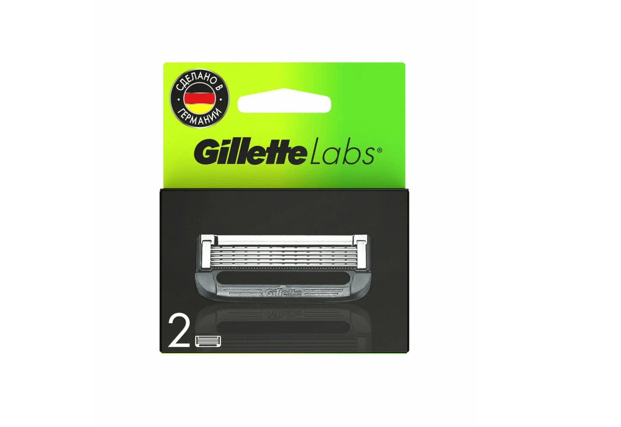 Сменные кассеты Gillette Labs, 2 шт.
