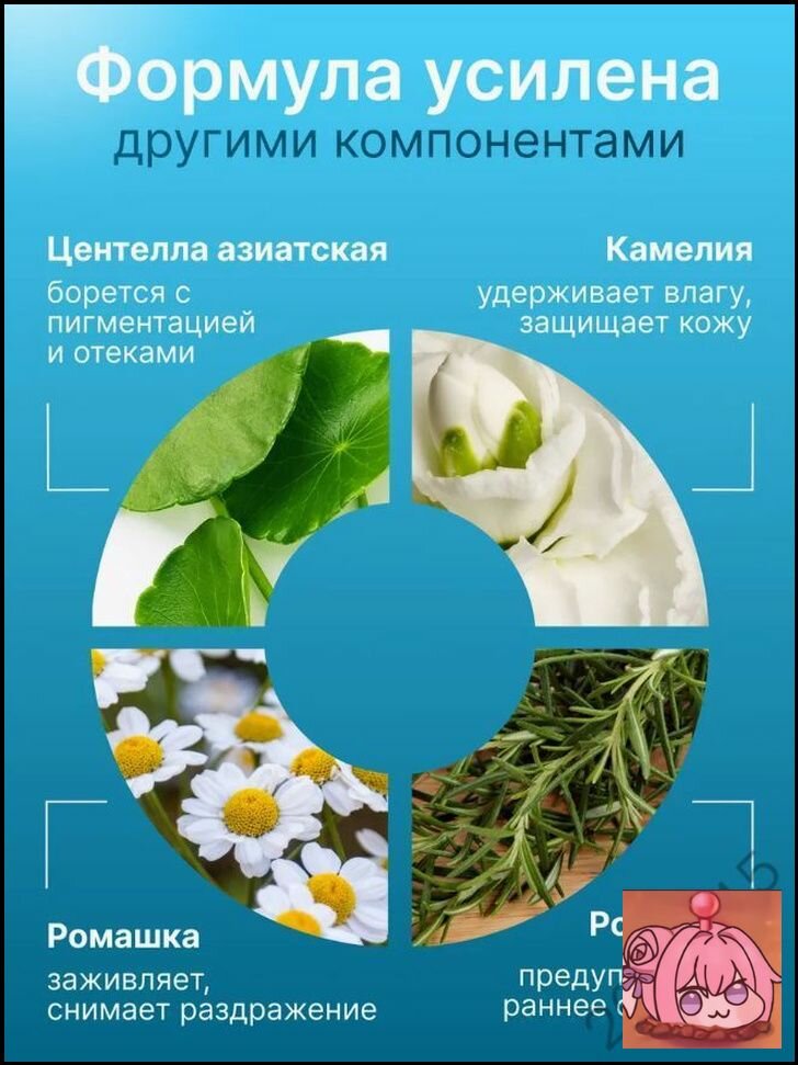 Гидрогелевая маска для лица с коллагеном и гиалуроновой кислотой, антивозрастной уход, увлажнение, для сухой кожи, от 18 — фото 1