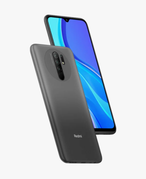 Смартфон Xiaomi Redmi 9 4/64 ГБ RU, Dual nano SIM, серый карбон