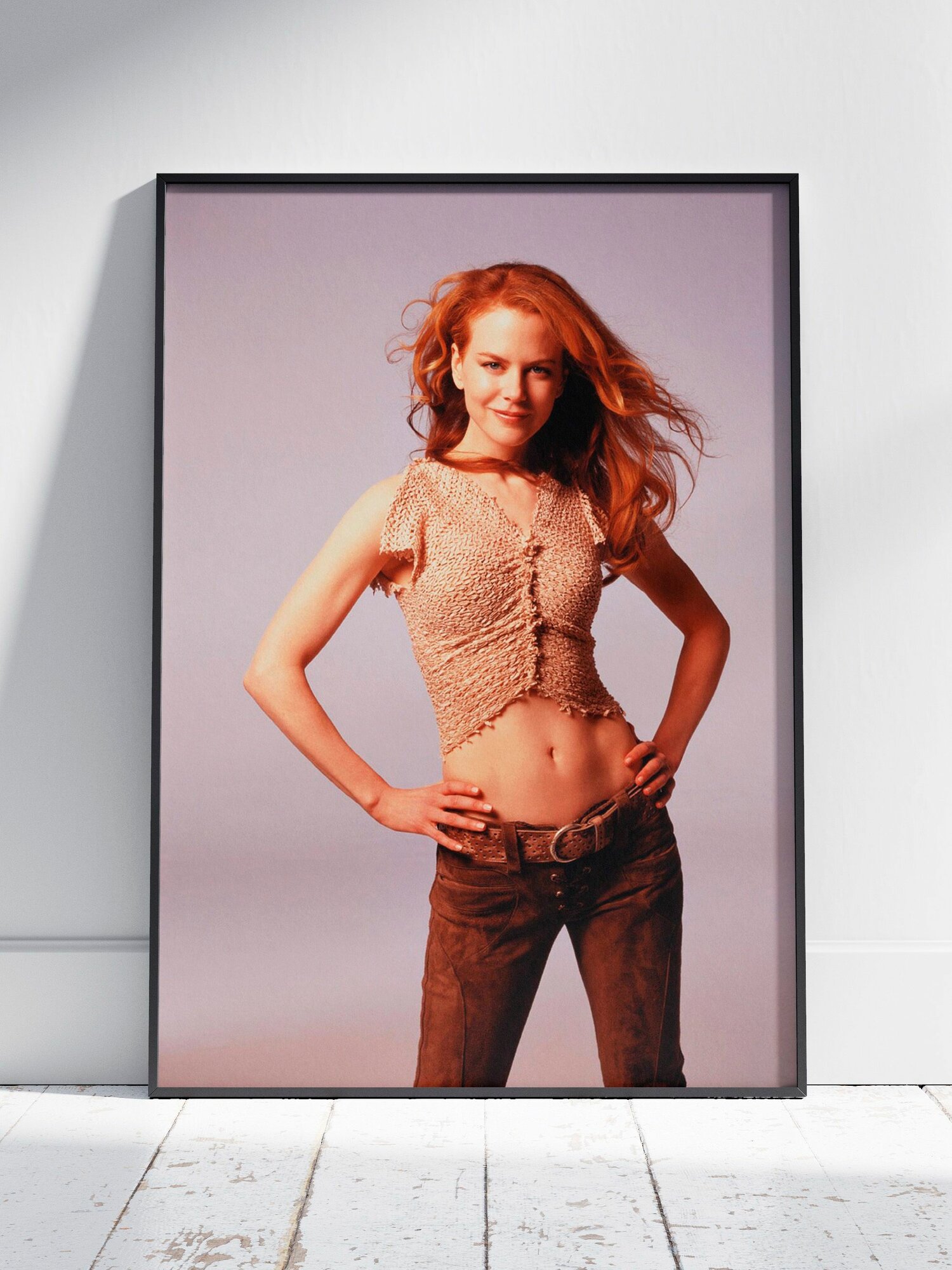 Плакат на стену для интерьера Николь Кидман (Nicole Kidman 15) - Постер по актеру фильма, кино, сериала формата A4 (21x30 см)