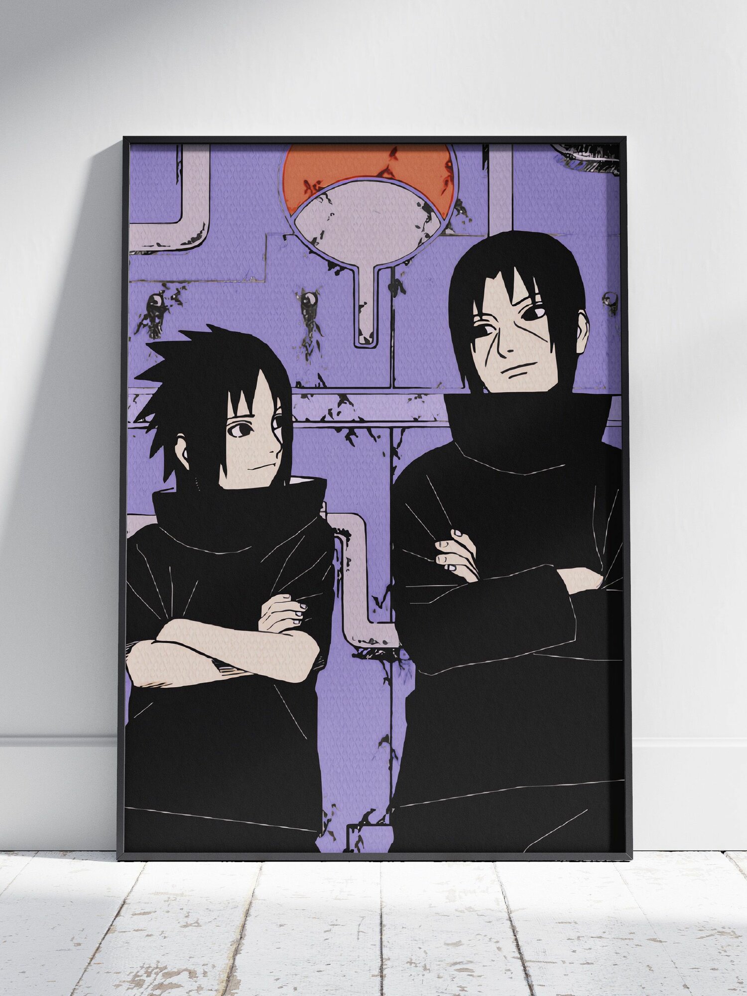 Плакат на стену для интерьера Наруто Ураганные Хроники (Naruto 21) - Постер по аниме и японской анимации формата A4 (21x30 см)