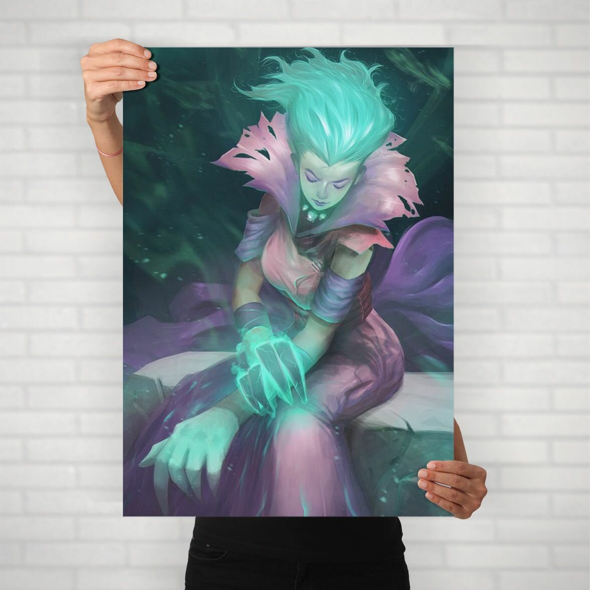 Плакат на стену для интерьера Dota 2 (Death Prophet 2) - Постер по игре формата A1 (60х84 см)