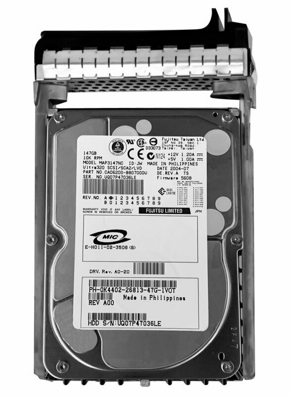 Жесткий диск Dell K4402 146,8Gb 10000 U320SCSI 3.5" HDD