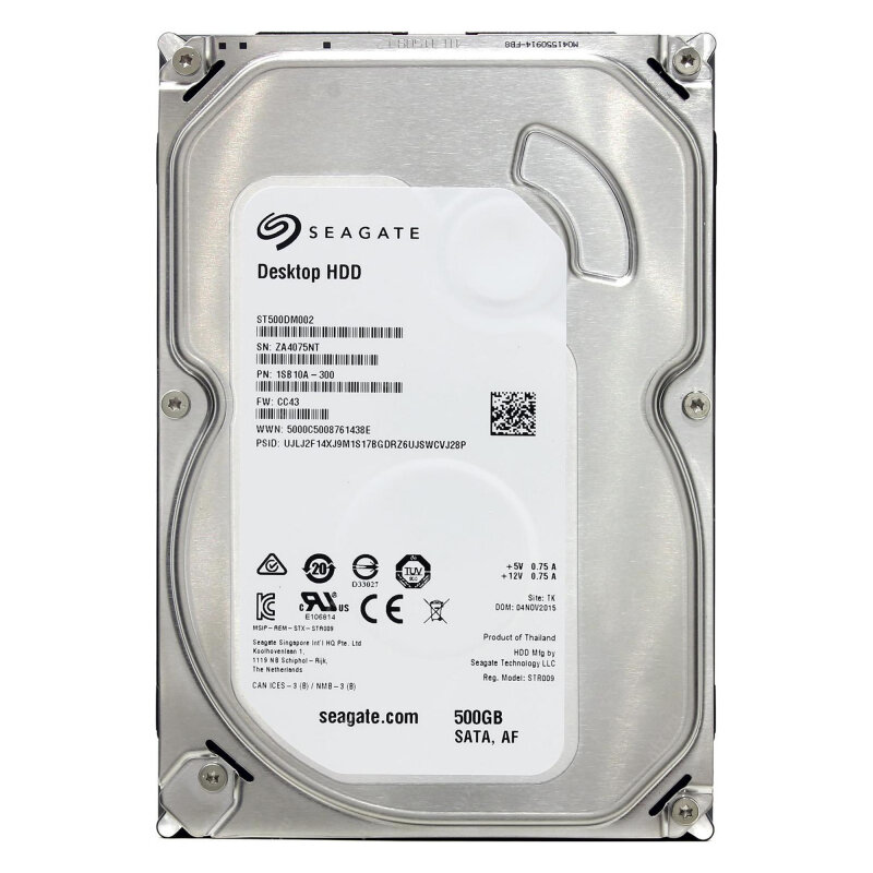 Жесткий диск Seagate 1BD142 500Gb SATAIII 3,5" HDD