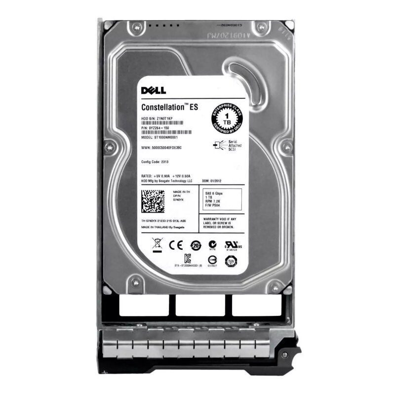 Жесткий диск Dell 0740YX 1Tb SAS 3,5" HDD