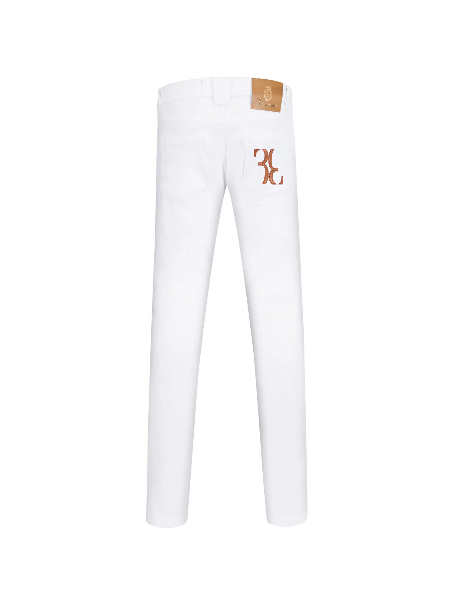 Джинсы Billionaire Slim-fit jeans, размер XS, white — фото 1