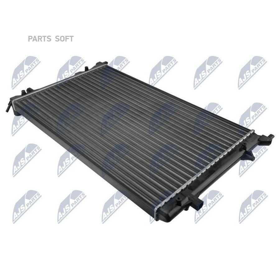 Радиатор ОХЛ возд VW BEETLE(5C)(11-)2.5 I, JETTA IV(162, 163)(10-)1.6 FSI(MAN/AUT, AC +/-, PETROL) от официального дистрибьютора, NTY, артикул CCHVW009