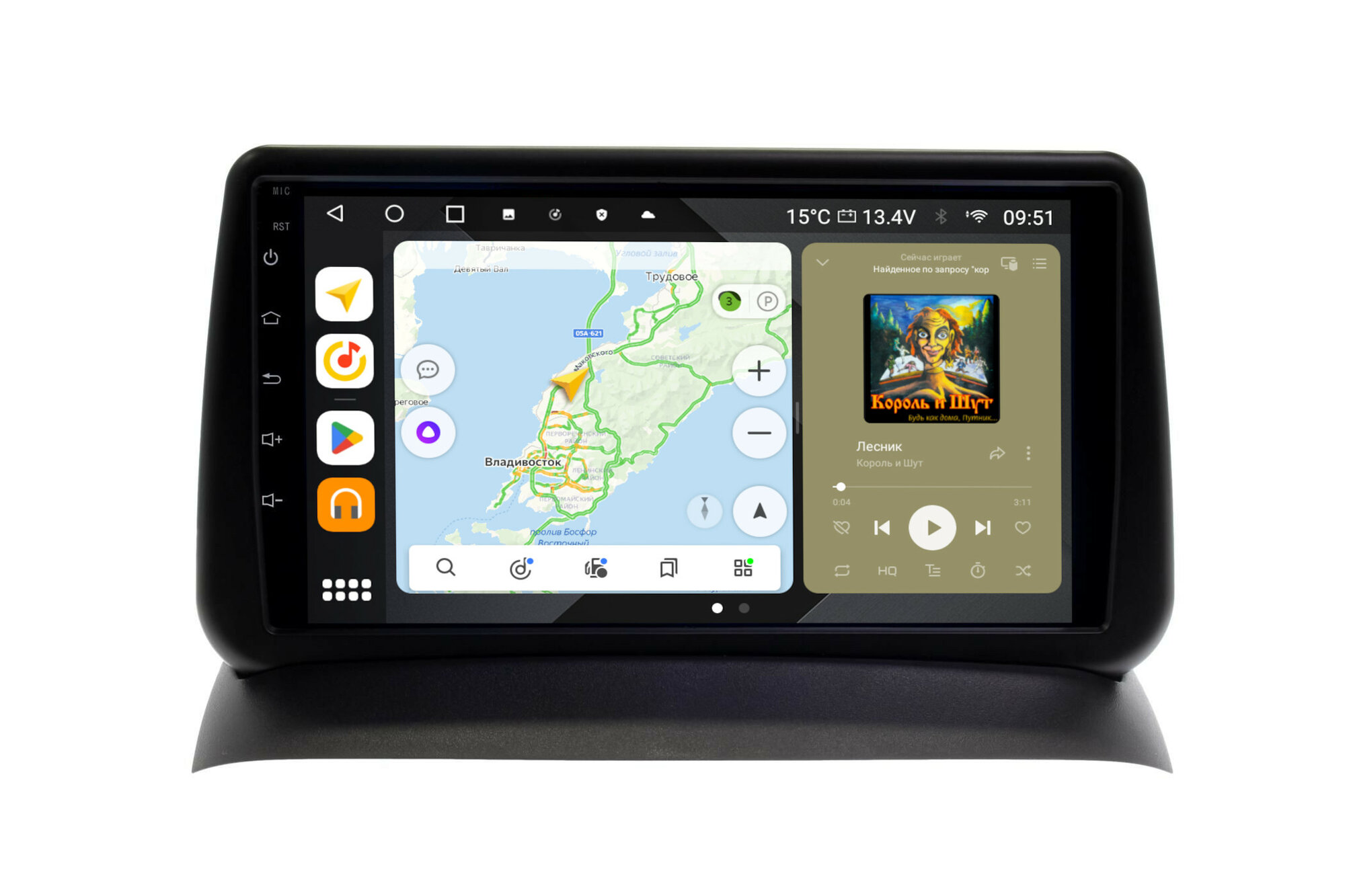 Магнитола Toyota Ipsum 1998 - 2001, Gaia 1998 - 2004 Wide Media MT9612QU-6/128