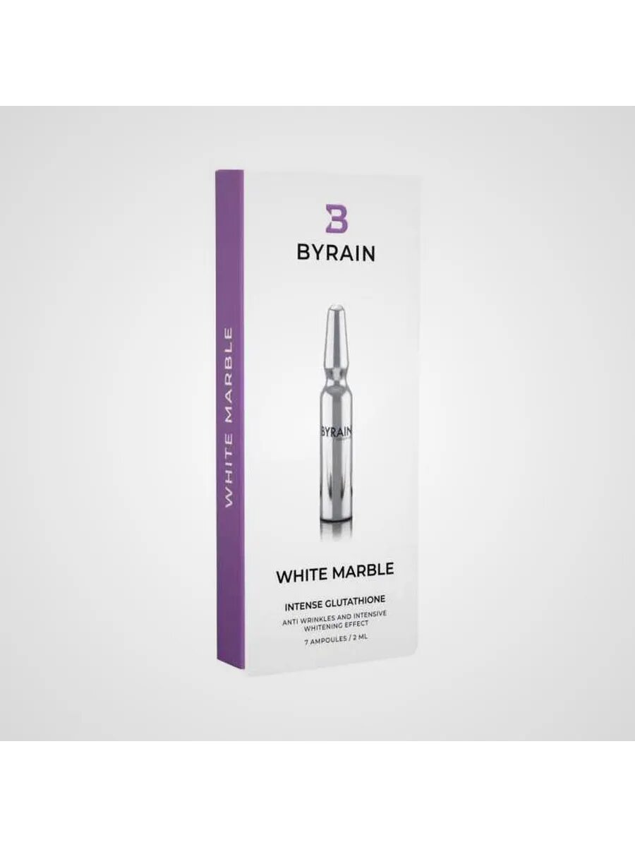 Byrain White Marble Ampoules Ампулы 7х2 мл
