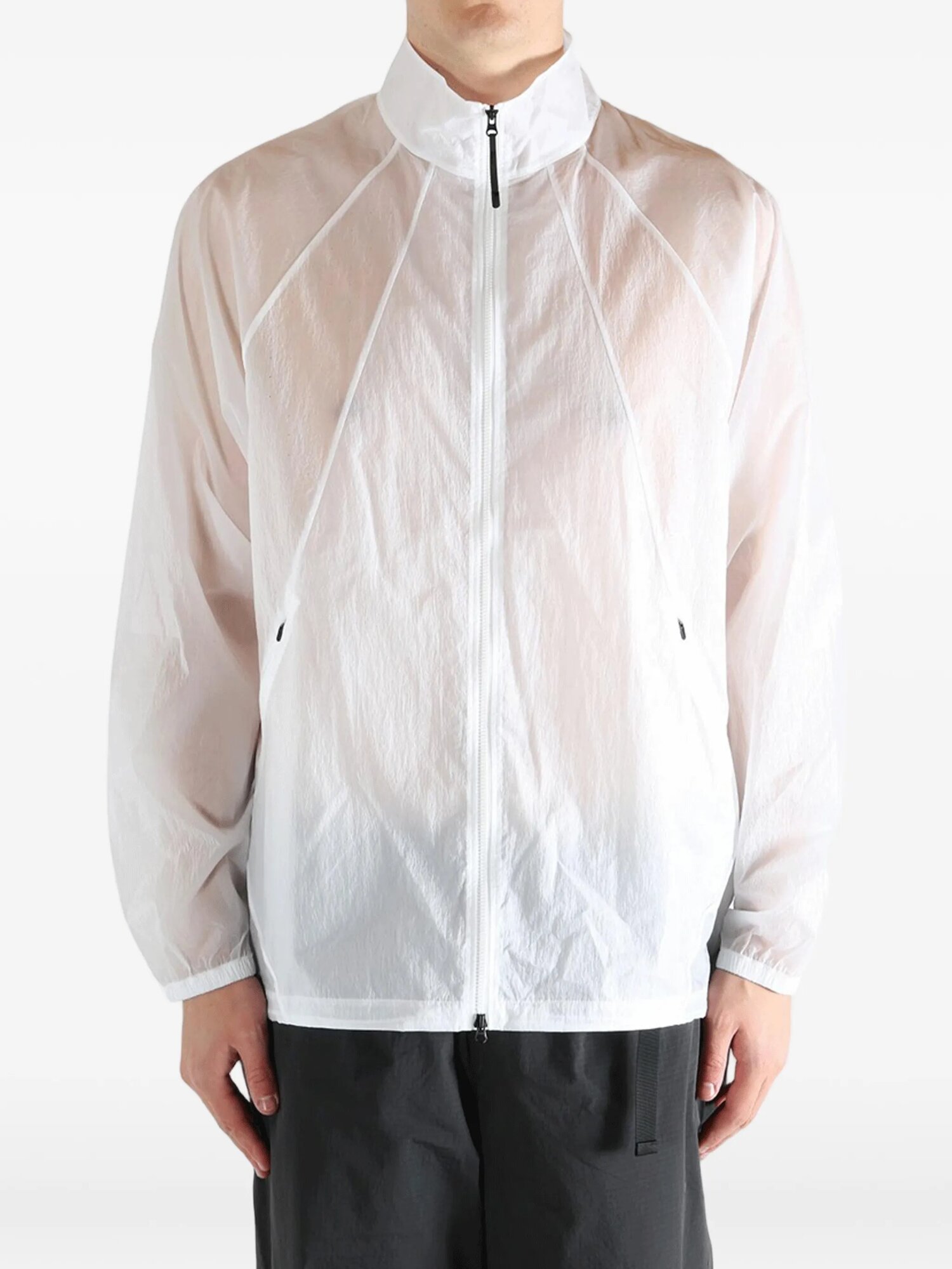 Куртка Goldwin Sheer raglan-sleeve jacket, размер 52, бежевый/белый — фото 1