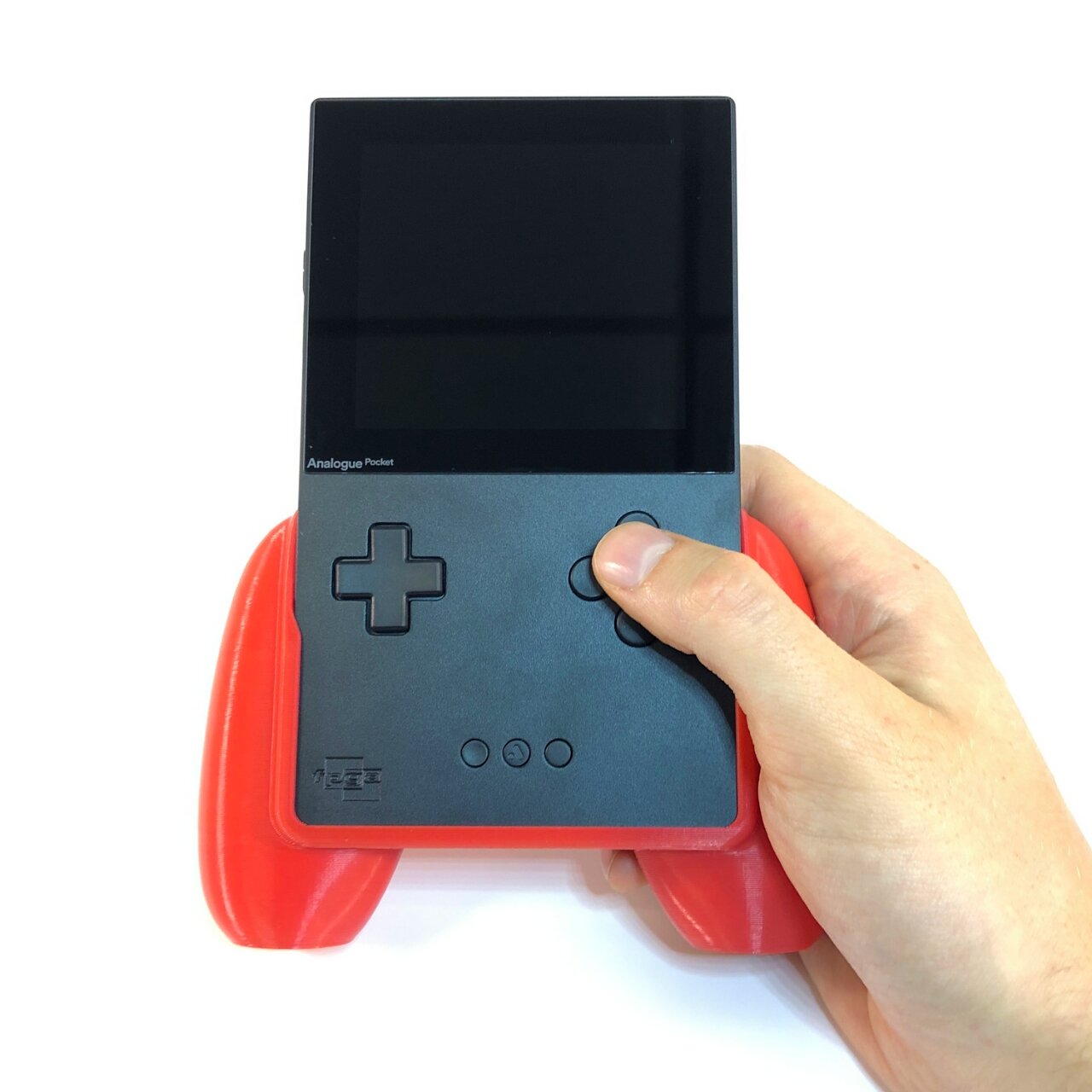 Комфортная ручка для портативного геймпада Analogue Pocket, белый цвет, аксессуар для мобильных игровых устройств