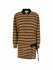 Платье Isabel Marant Isea striped dress, размер 38, коричневый