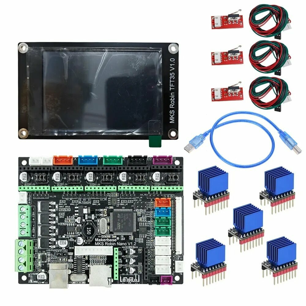 3D -компьютерная платформа для контроллера V12 MKS TFT35