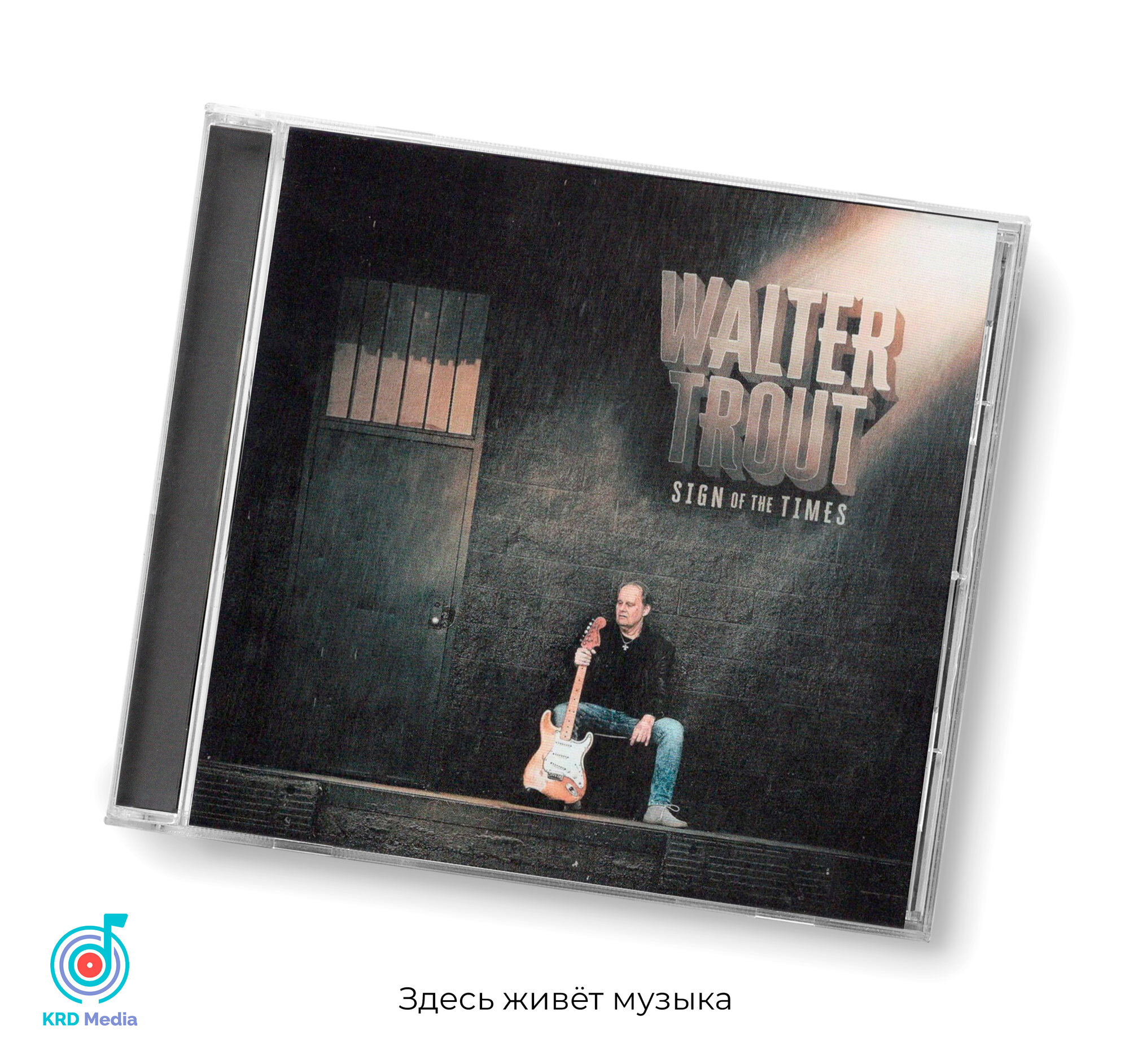 WALTER TROUT - Sign of the Times, 2025, 12-page, CD-Аудио