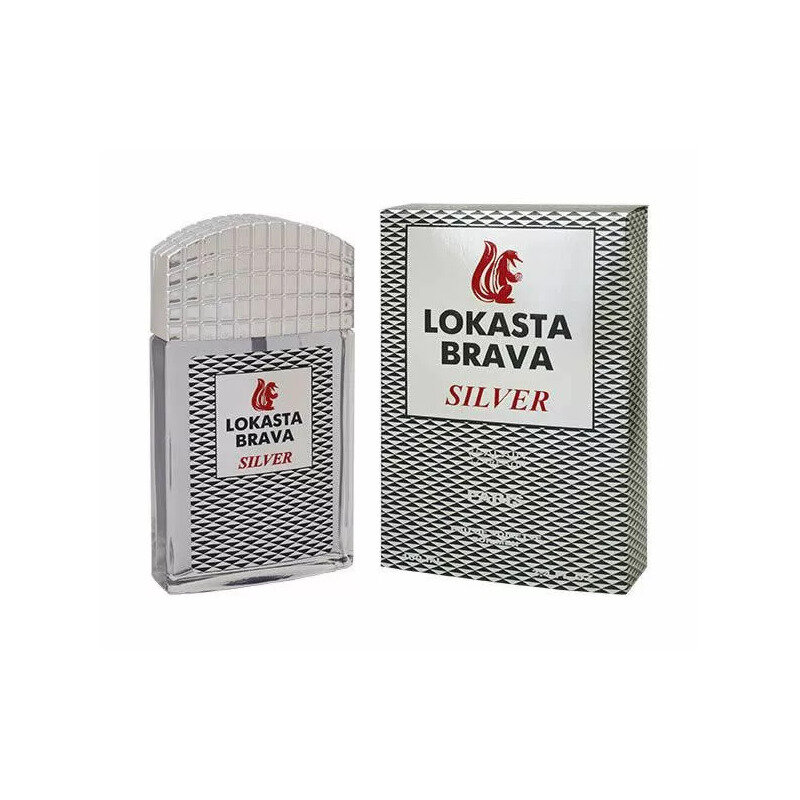 Туалетная вода для мужчин Alain Aregon Lokasta Brava Silver 100 мл / Духи Алайн Арегон Локаста Брава Сильвер