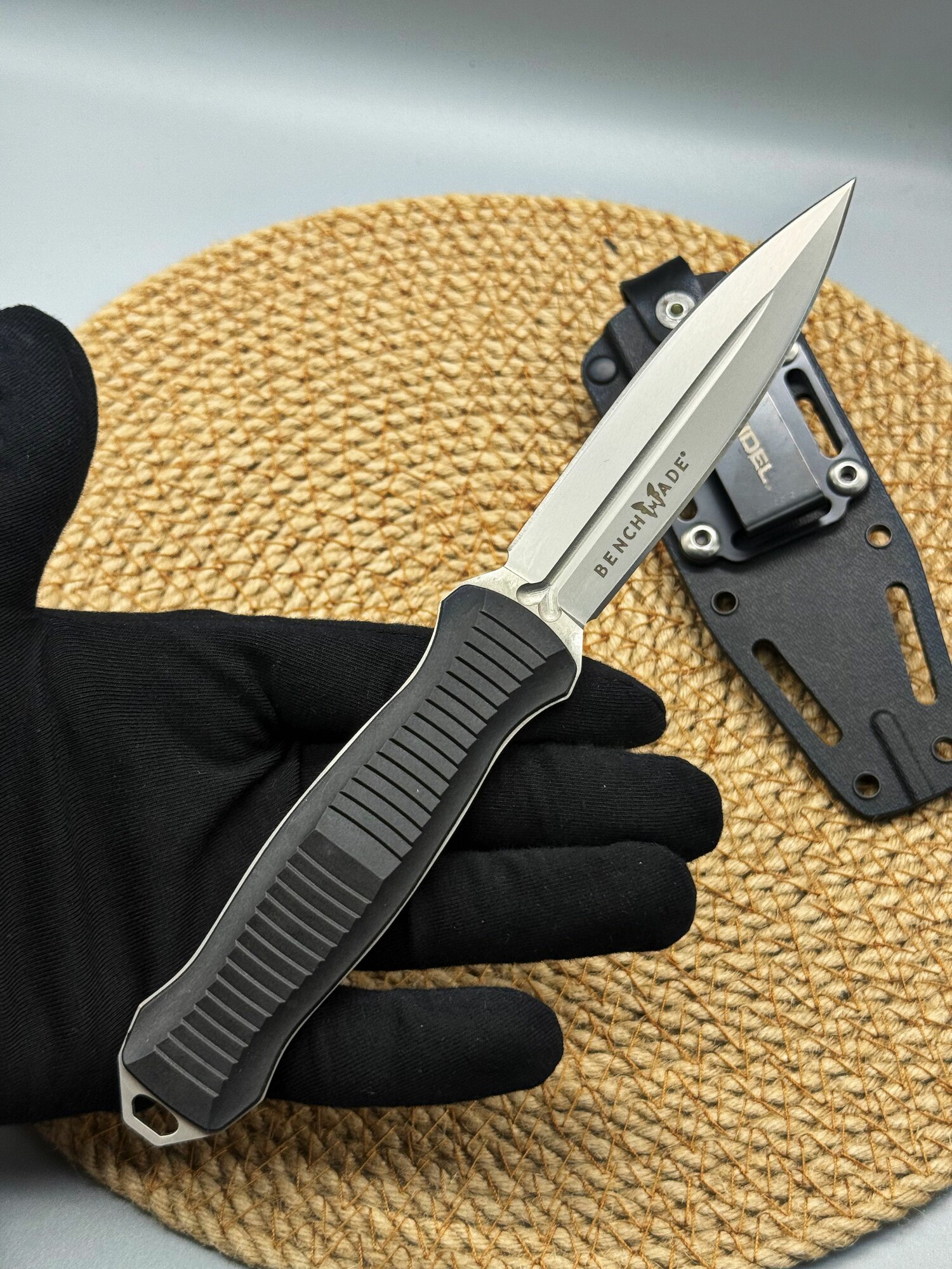 Нож Benchmade "Infidel", охотничий, фиксированный, D2 сталь, 23см — фото 1