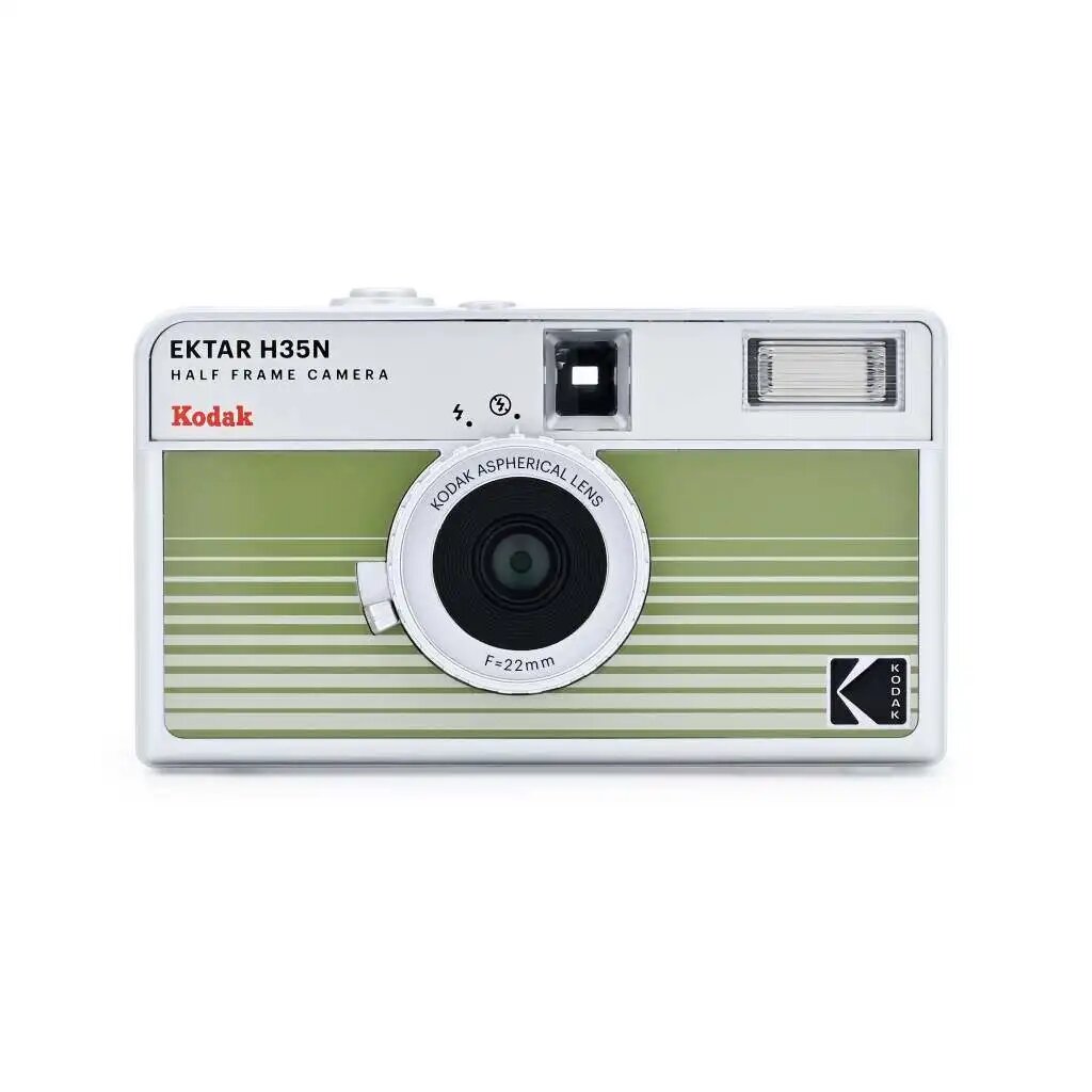 KODAK EKTAR H35N, полукадровая пленочная камера, цвет H35N Green