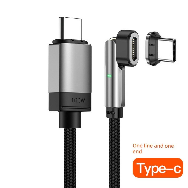 2м Одиночный магнитный кабель с разъемом Type-C для MacBook, iPad — USB-C к MagSafe
