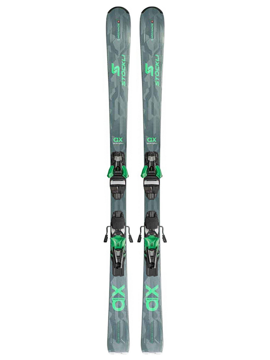 Горные лыжи с креплениями Stockli Montero AX + Strive 13D 25/26 , для мужчин , Серый