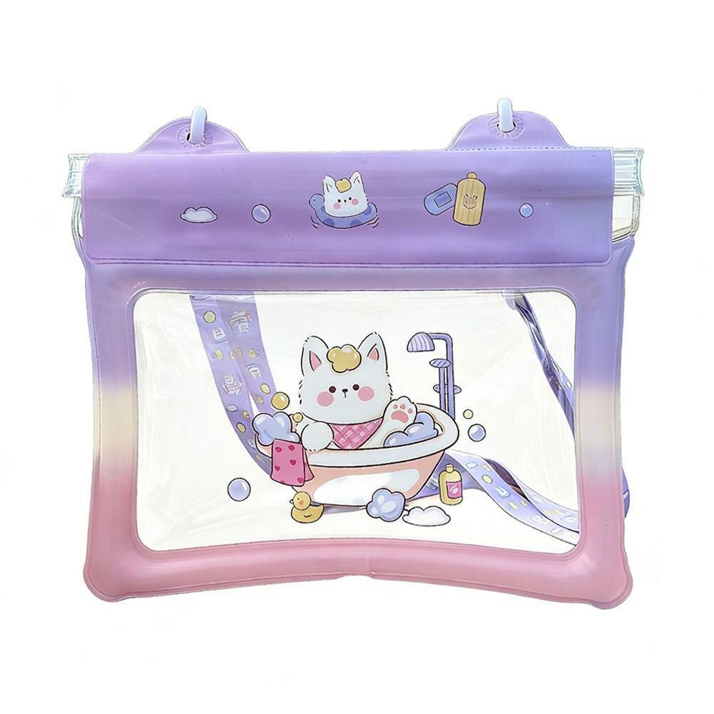 Водонепроницаемый чехол для телефона и документов / Непромокаемый водный аквакейс для смартфонов Apple и Android, ключей и наушников универсальный / Для плавания и подводной съемки