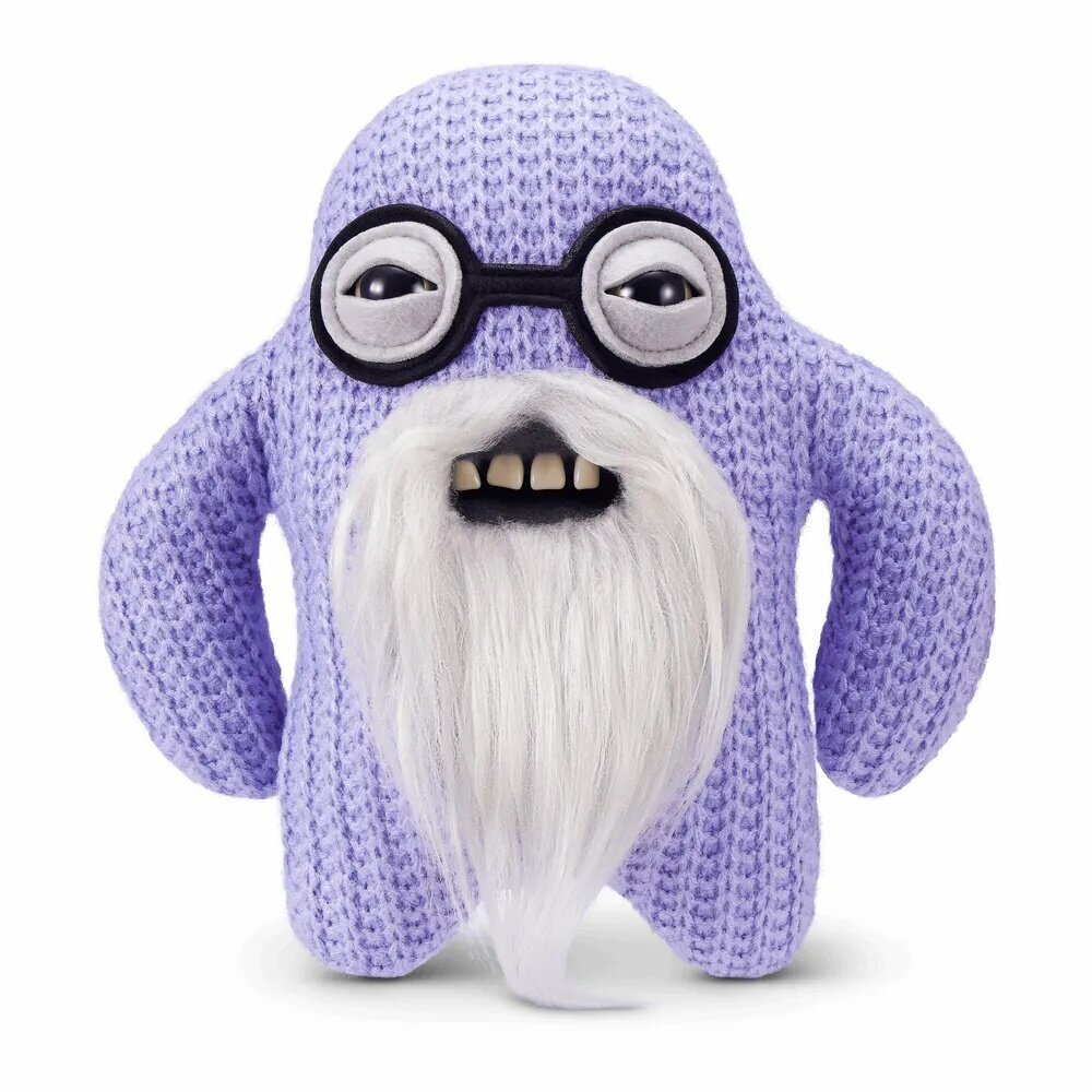 Фагглер Старичок. Мягкая игрушка - Кринж Монстр. ZURU Fuggler Old Fogies. Игрушки для парней и девушек, мальчиков и девочек, 15750