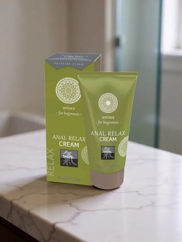 Shiatsu ANAL RELAX CREAM unisex for beginners Интимный крем 50 мл.