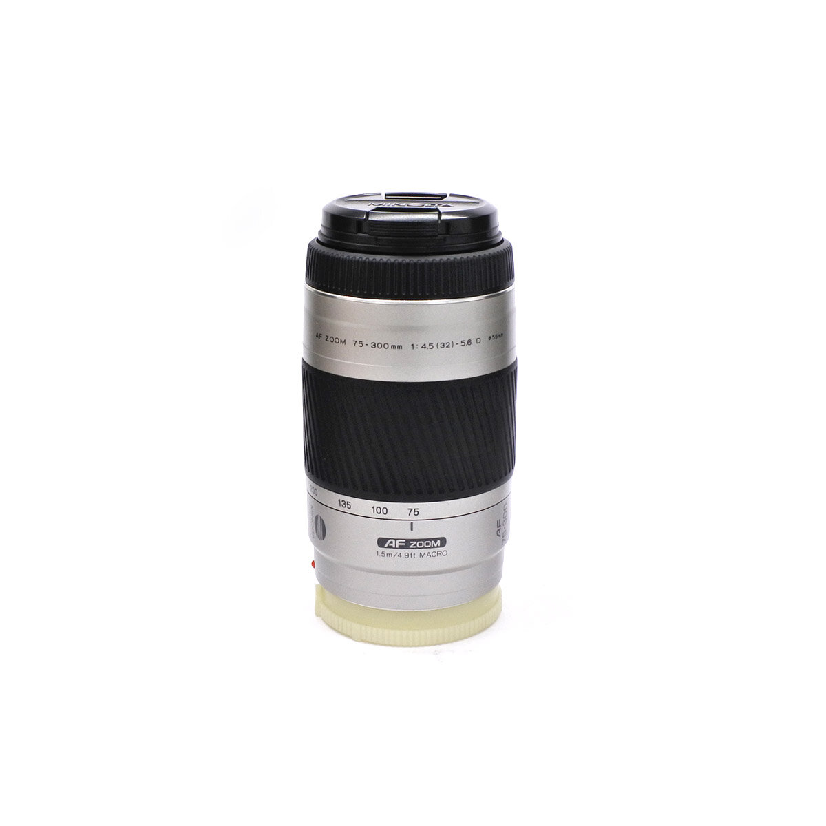 Объектив Minolta AF 75-300mm f/4.5-5.6 D Sony A серебристый - с.н. 94210739