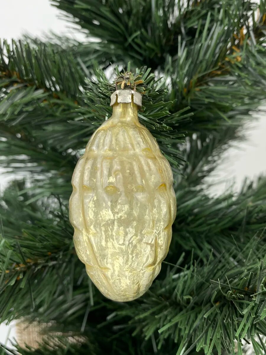 Антикварная, винтажная Елочная игрушка СССР