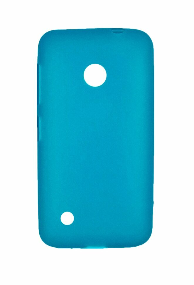 Накладка силиконовая для Nokia Lumia 530 голубая