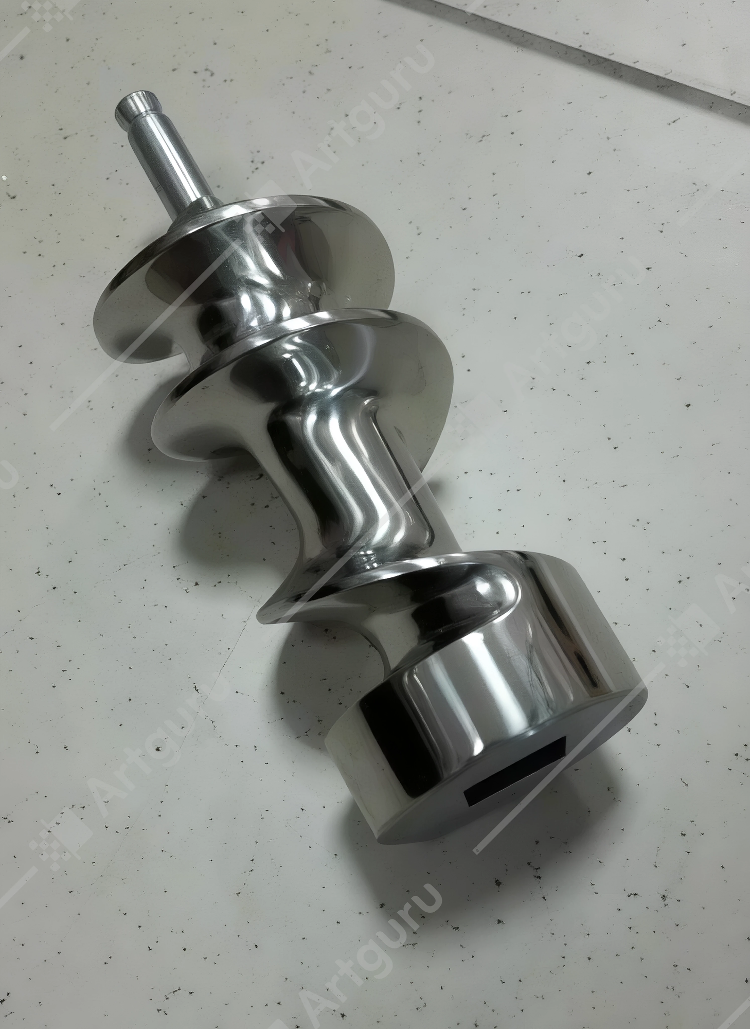 Шнек для мясорубки Gastromix MG-12R/12SS 4+5 , 65x50x50 мм, нержавеющая сталь
