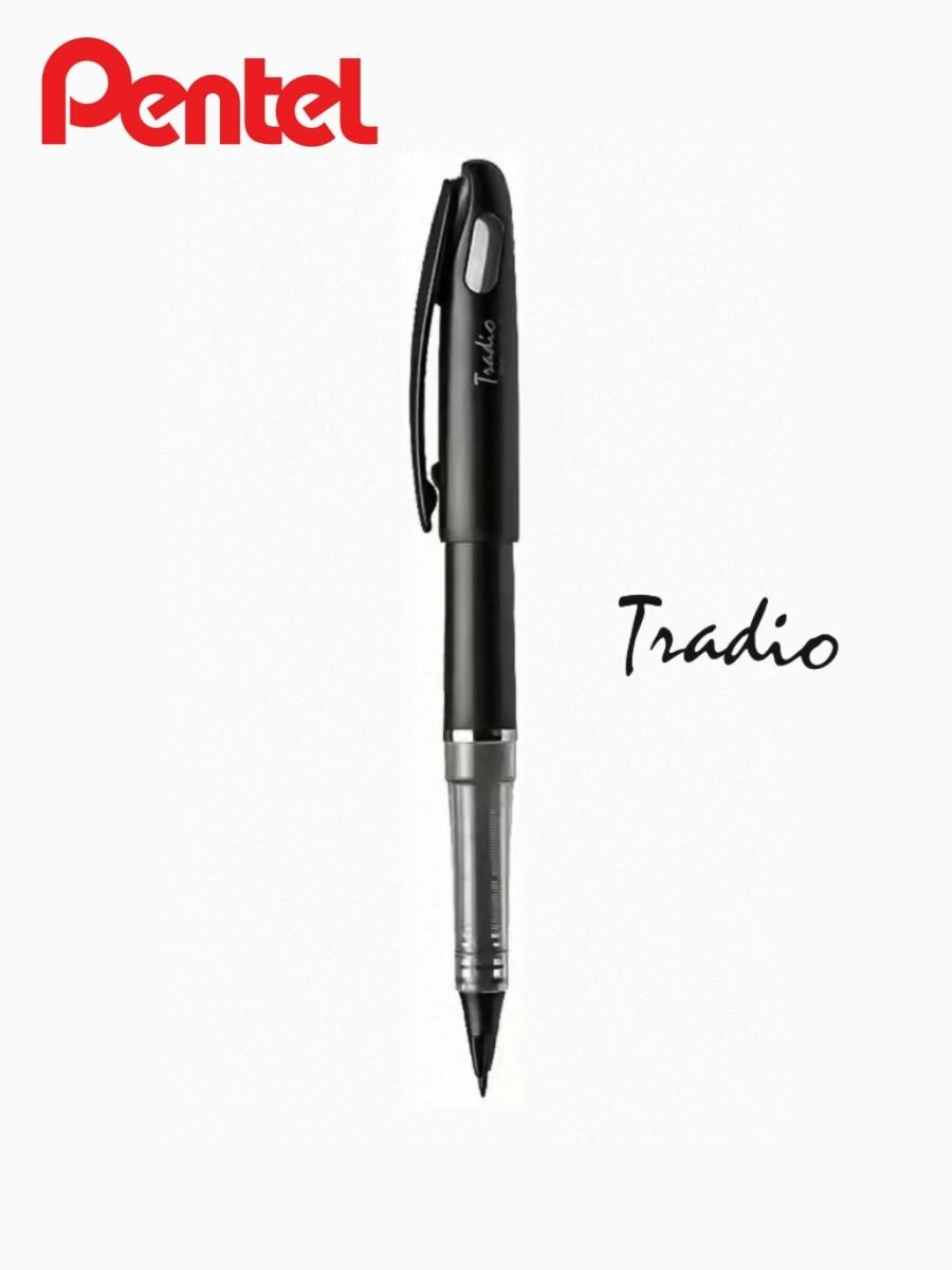 Pentel Ручка Гелевая, толщина линии: 0.7 мм, цвет: Черный, 1 шт. черная гелевая ручка 0.7 гелевая ручка черная 0.7 мм ручка гелевая 0.7 черная