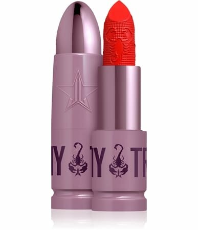 Губная помада Jeffree Star Cosmetics Scorpio Shiny Trap Lipstick, оттенок hot devotion, 3 г