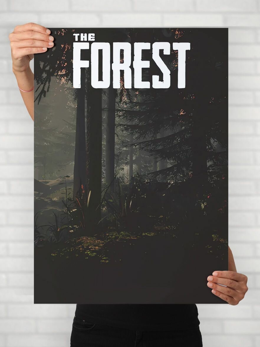 Плакат на стену для интерьера Зе Форест (The Forest 5) - Постер по игре формата A2 (42x61 см)