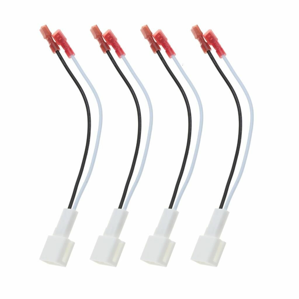 4 шт. адаптеры и разъемы для автомобильных динамиков, адаптеры проводов 15 см ABS-пластик, установка без пайки