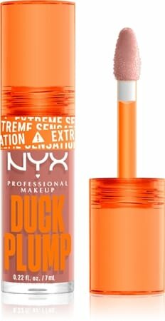 Блеск для губ NYX Professional Makeup Duck Plump, оттенок 02 Banging Bare, 7 мл