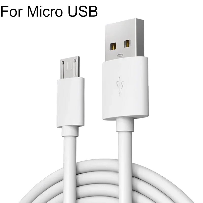 Micro USB кабель 1 м для Samsung Galaxy, быстрая зарядка