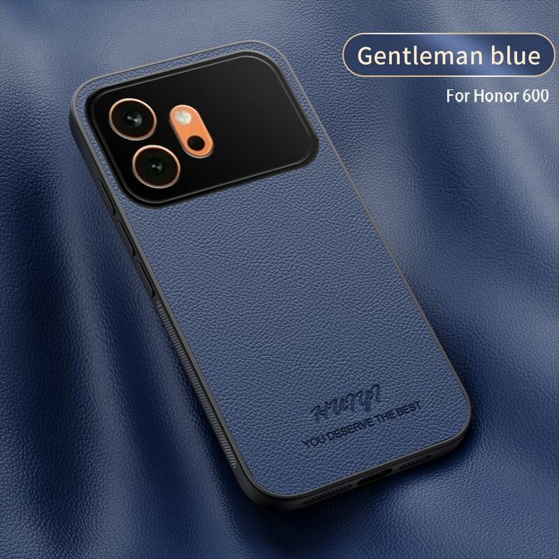 Чехол для Honor 600 / Хонор 600 Высококачественная кожа антиударный чехол