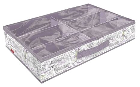 Кофр VALIANT LV-S6 Lavande для хранения обуви 6 секций 60*40*12см
