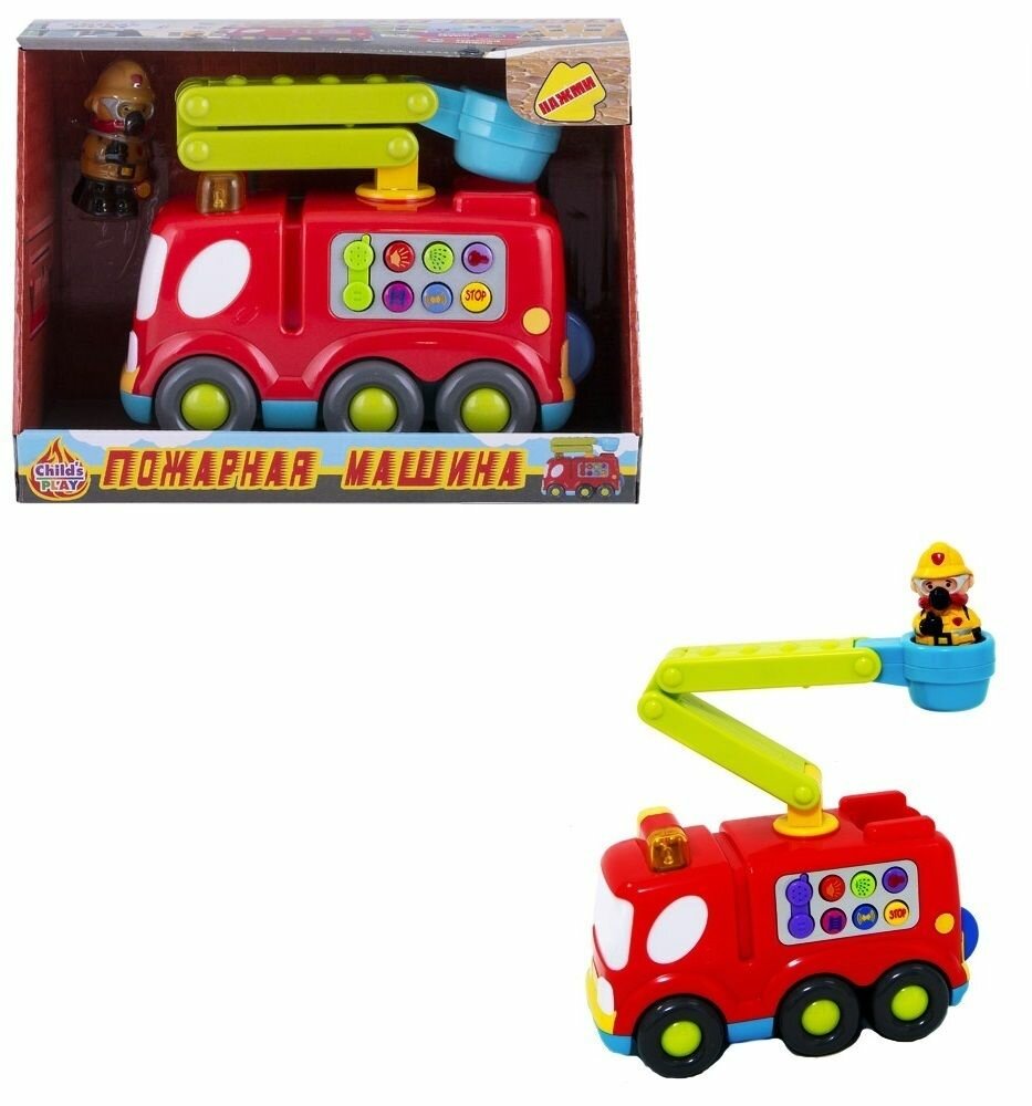 Игрушка Пожарная машина Child's Play LVY023