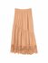 Юбка Twinset Milano Ruffled midi skirt, размер M, brown