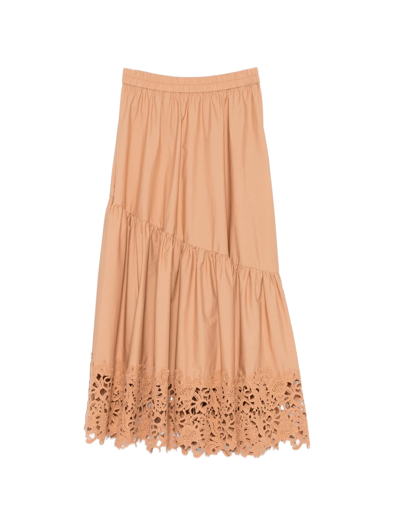 Юбка Ruffled midi skirt