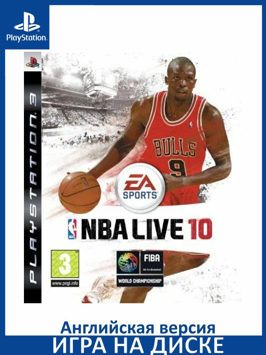 Игра NBA Live 10 PS3 Диск на PlayStation 3 Английская версия