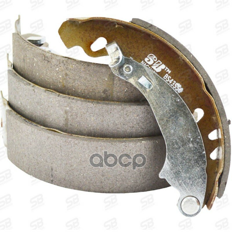 Колодки барабанные! Renault Logan I 04>/Clio II 98>/Sandero I 09> SB Nagamochi арт. BS43556