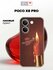 Силиконовый чехол на Poco X8 Pro / Поко X8 Про с принтом The midnight 3